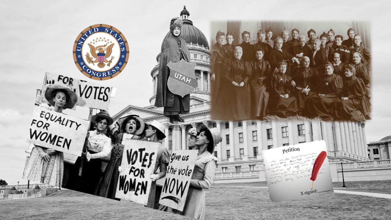 First American Woman to Vote: The Story of Suffrage in Utah - YouTube