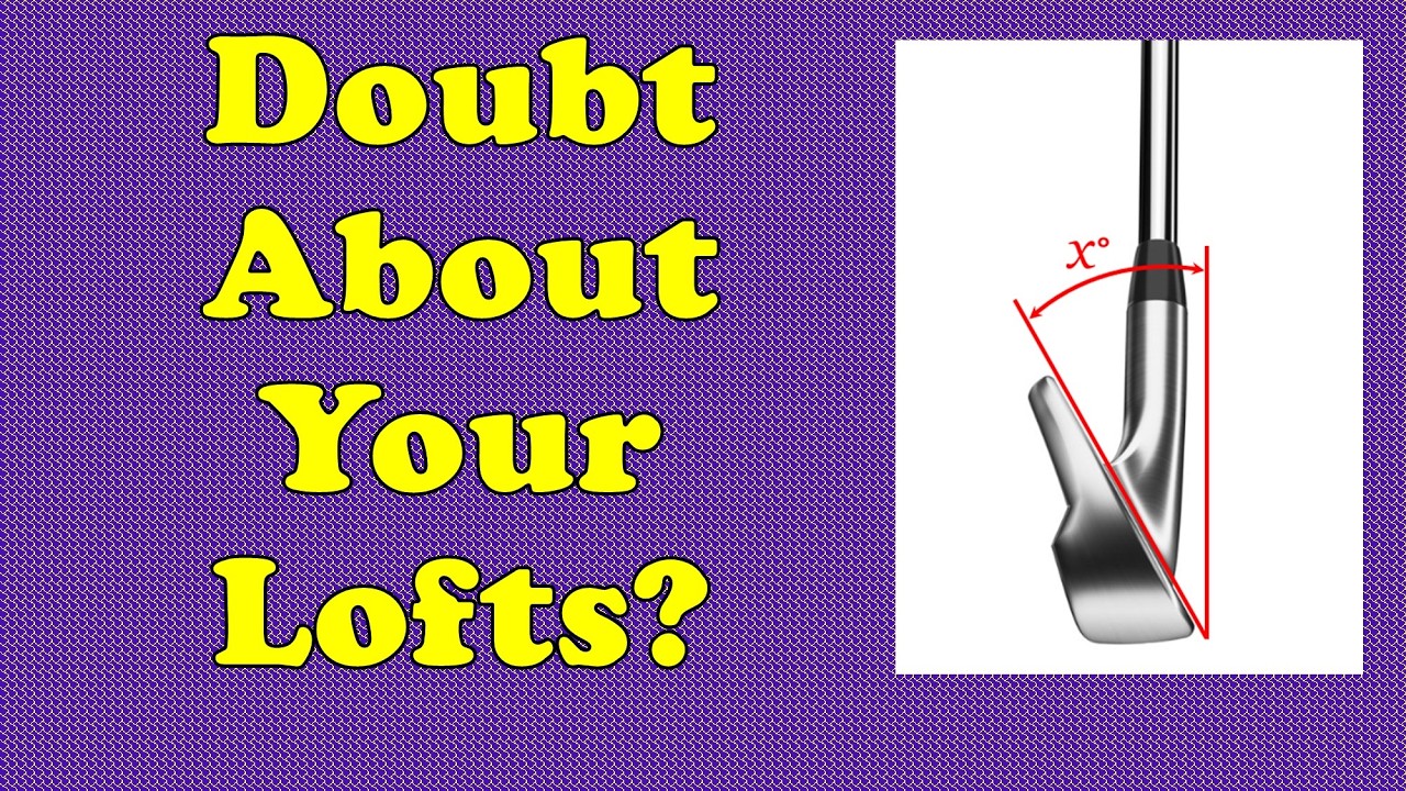 Measure club lofts AT HOME, quickly and easily with cheap tools. - YouTube