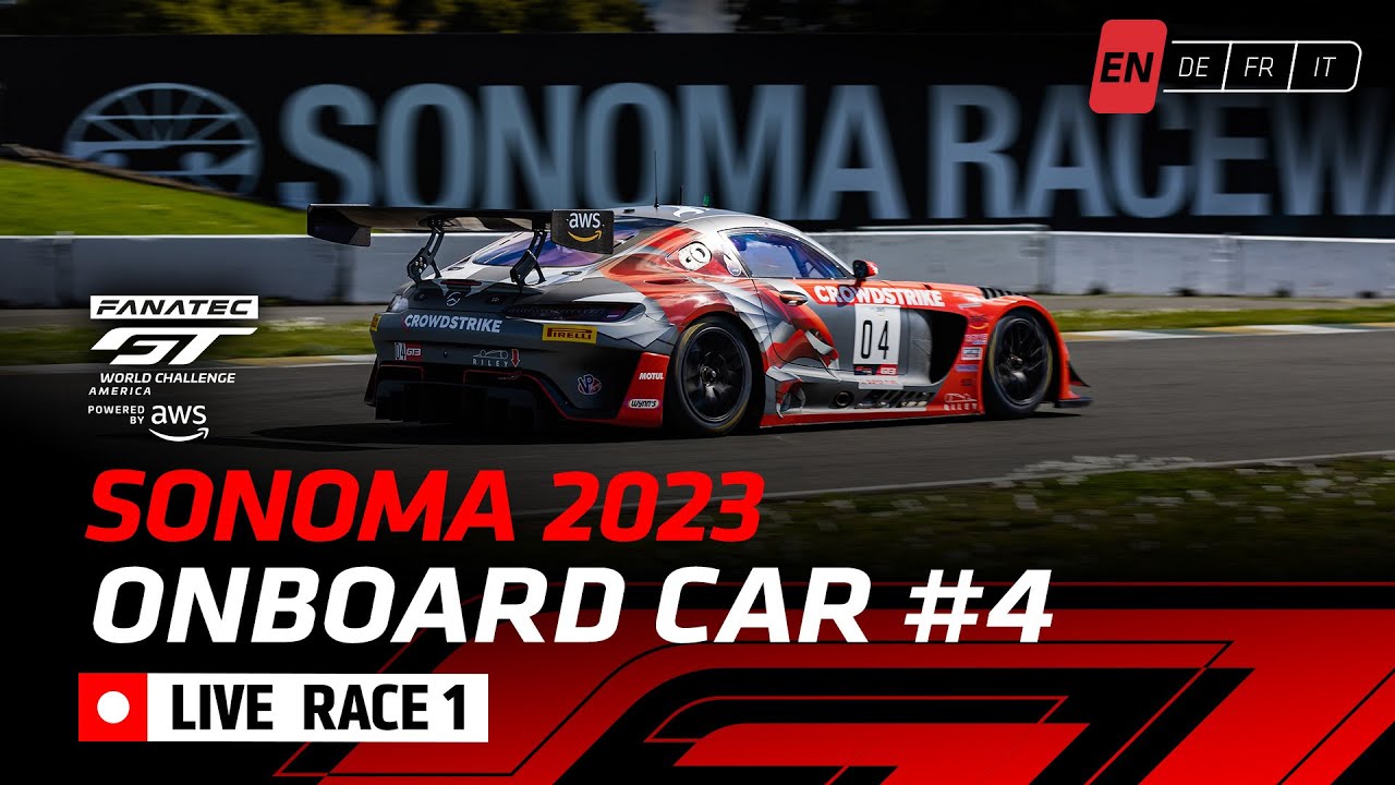 LIVE | Race 1 | Car #4 Crowdstrike by Riley | Mercedes-AMG GT3 - YouTube