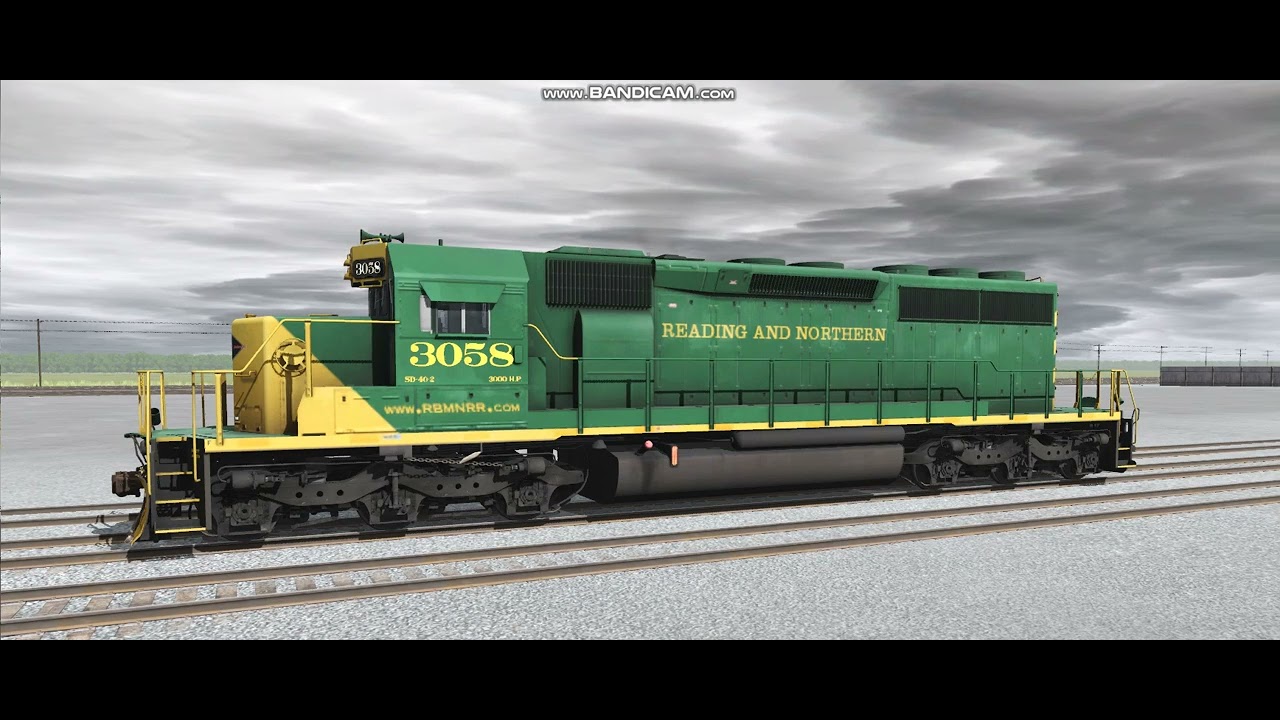 RBMN SD40-2 #3058 Leslie RS5T 3-Part - YouTube