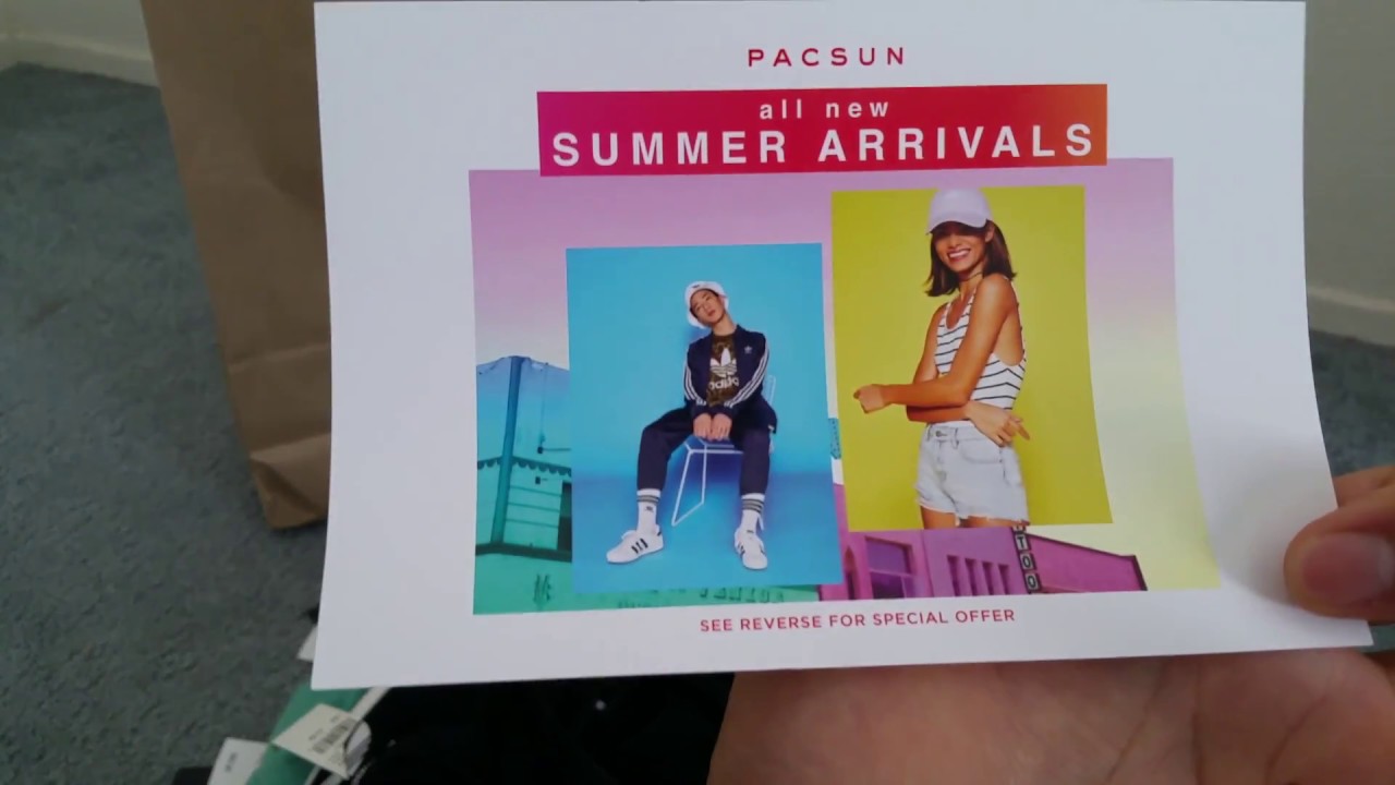 Unboxing Huge PACSUN Deals Haul Pickups SS17 Full HD 2017 - YouTube