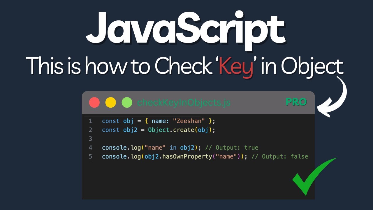 Why Key Checking is Important in JavaScript | How to check if "Key" exists in JavaScript | - YouTube