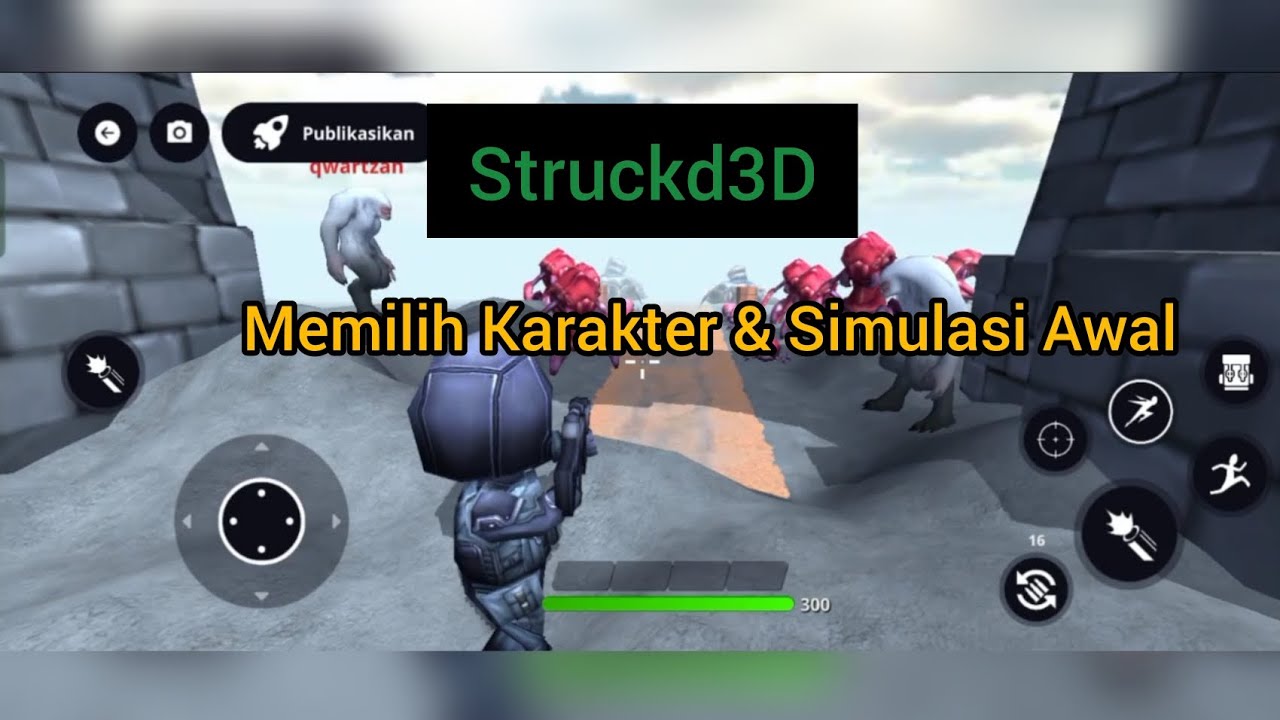 Memilih Karakter-Desain Karakter & Simulasi Awal Games Part#3 - YouTube