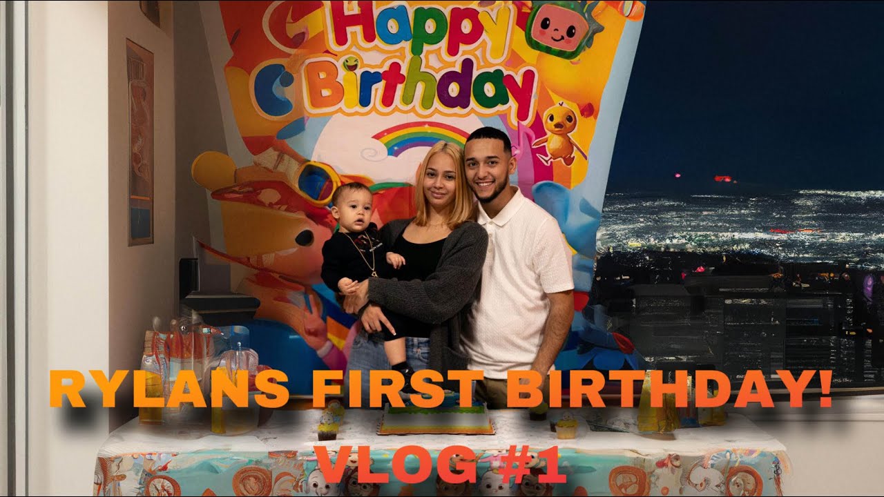 New Beginnings! Our Sons 1st birthday party (Quick Vlog #1) - YouTube