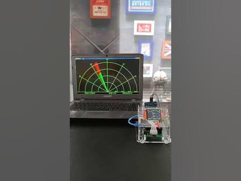 Radar system using ultrasonic sensor (hc 04) and servo|| Electronics ...