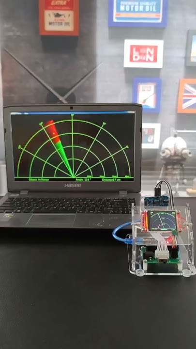 Radar system using ultrasonic sensor (hc 04) and servo|| Electronics ...