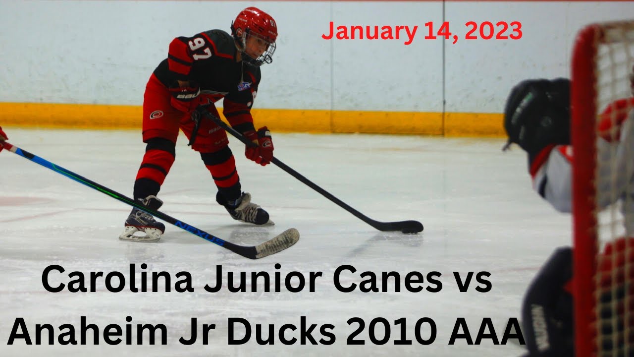Carolina Junior Canes - 2010 12U AAA vs Anaheim Jr Ducks 2010 AAA ...