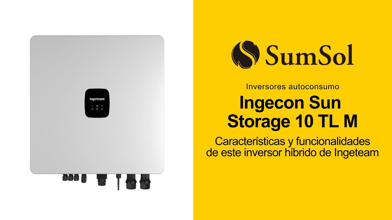 SumSol | Inversor híbrido | Ingeteam | Ingecon Sun Storage 10TL M ...