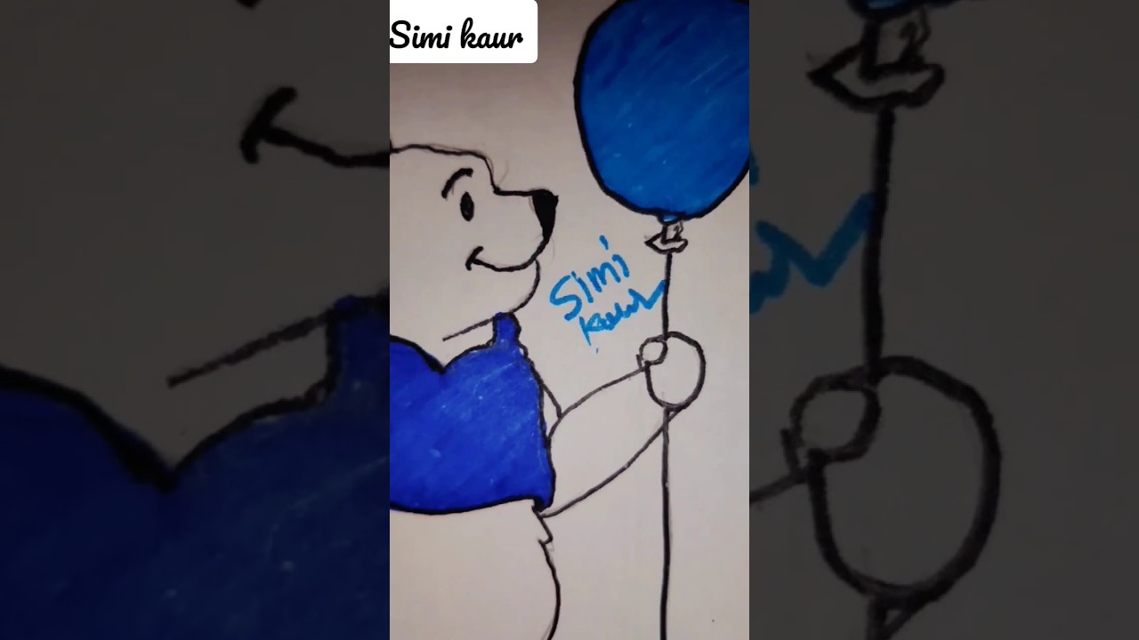 New cute cartoon pencil art by simi kaur #pencildrawing #simi #cute ...