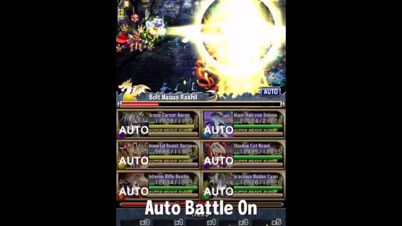 BraveFrontier conquer the Dark - YouTube