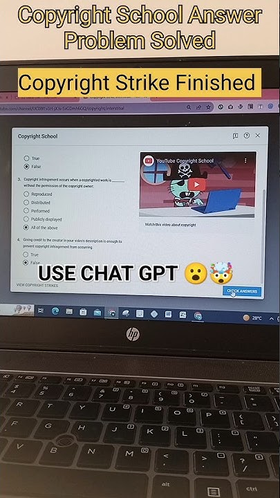 Copyright School 🤔 Answer Problem Solved 2023 | Use Chat GPT #shortsfeed #shorts #chatgpt # ...