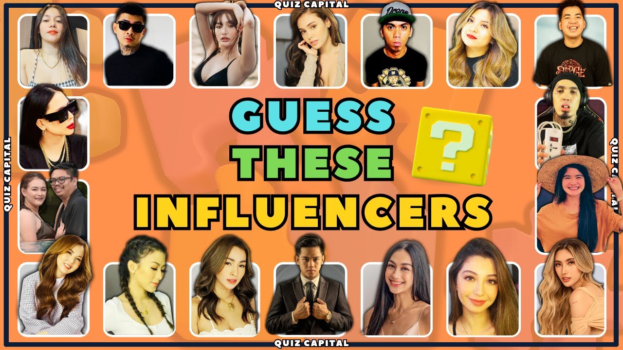 Guess The Influencer 🎵🔥 | Ivanna Alawi, Cong TV, Alex Gonzaga, Geo Ong ...