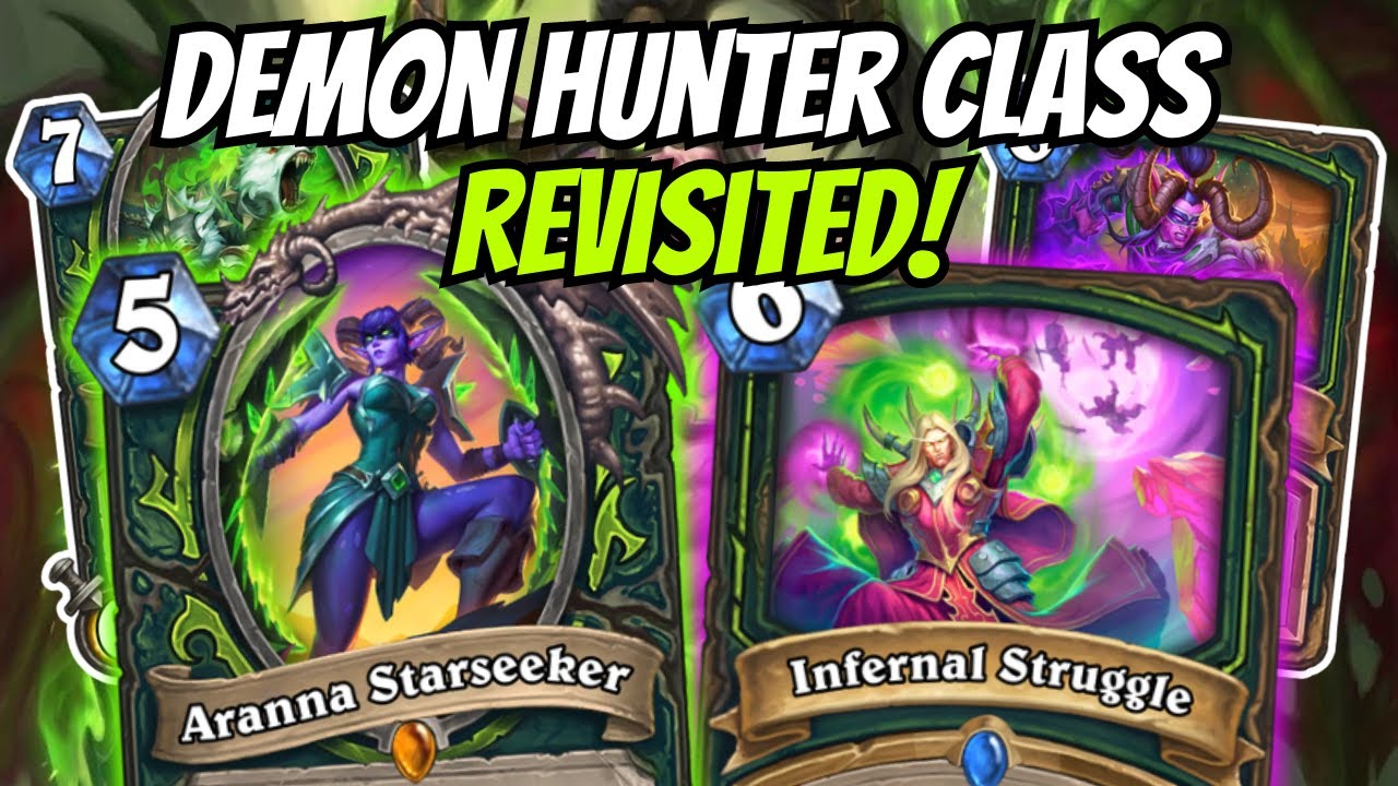 Revisiting Hearthstone's Demon Hunter Class - YouTube