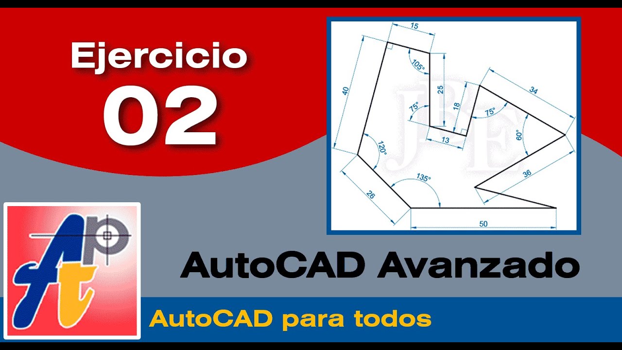 AutoCAD Avanzado - Ejercicio 2 - YouTube