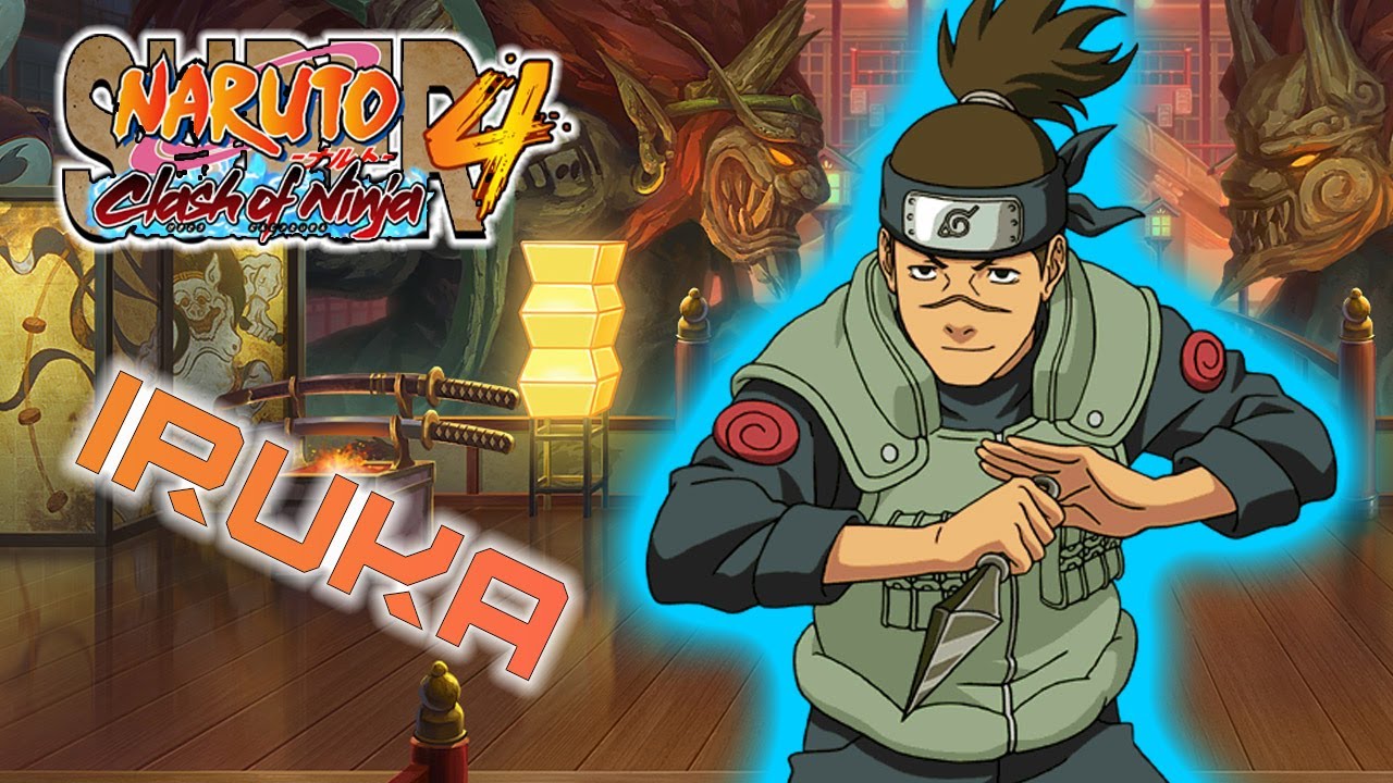 Iruka Score Attack Difficulty 4:Super Naruto Clash of ninja 4 - YouTube