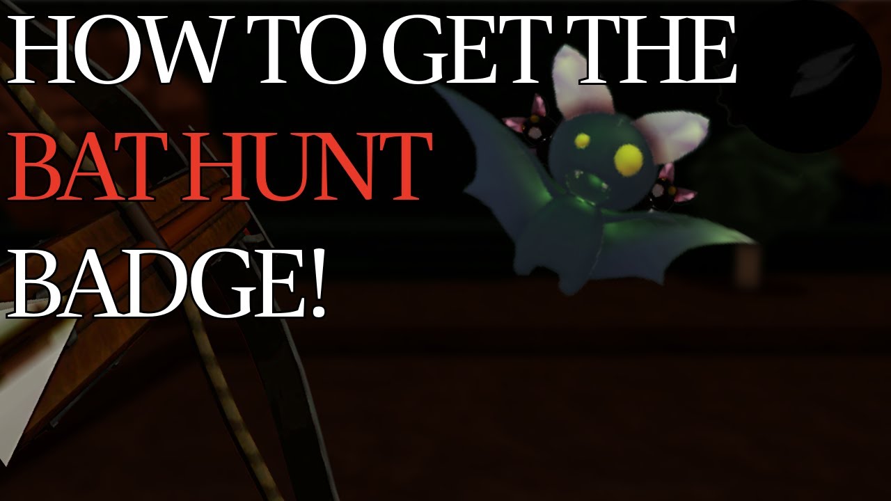 🟠 HOW TO GET THE BAT HUNT BADGE IN ORIGINAL TDS RP!!!?!🟠 - YouTube