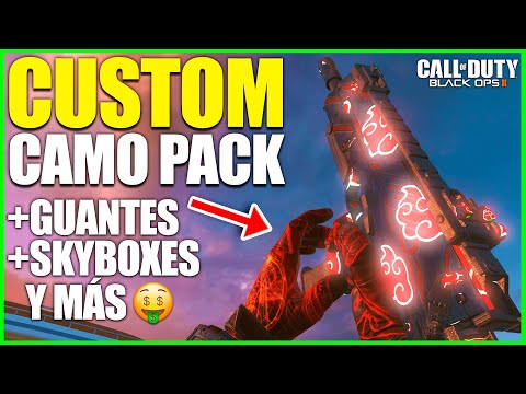 Como Tener CAMUFLAJES CUSTOM en BO2 PLUTONIUM | PACK CUSTOM CAMOS ...
