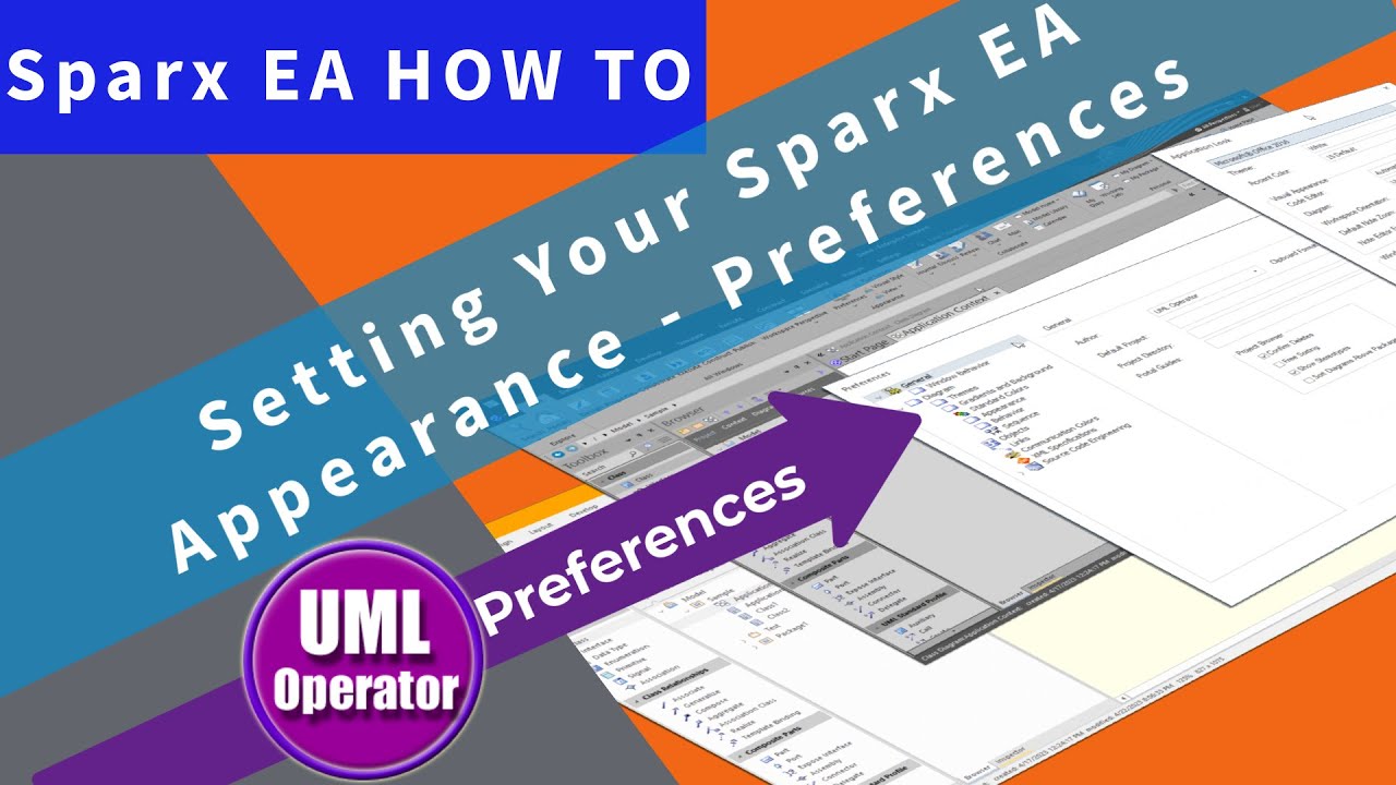 Setting Your Sparx EA Appearance Preferences (e9) - YouTube