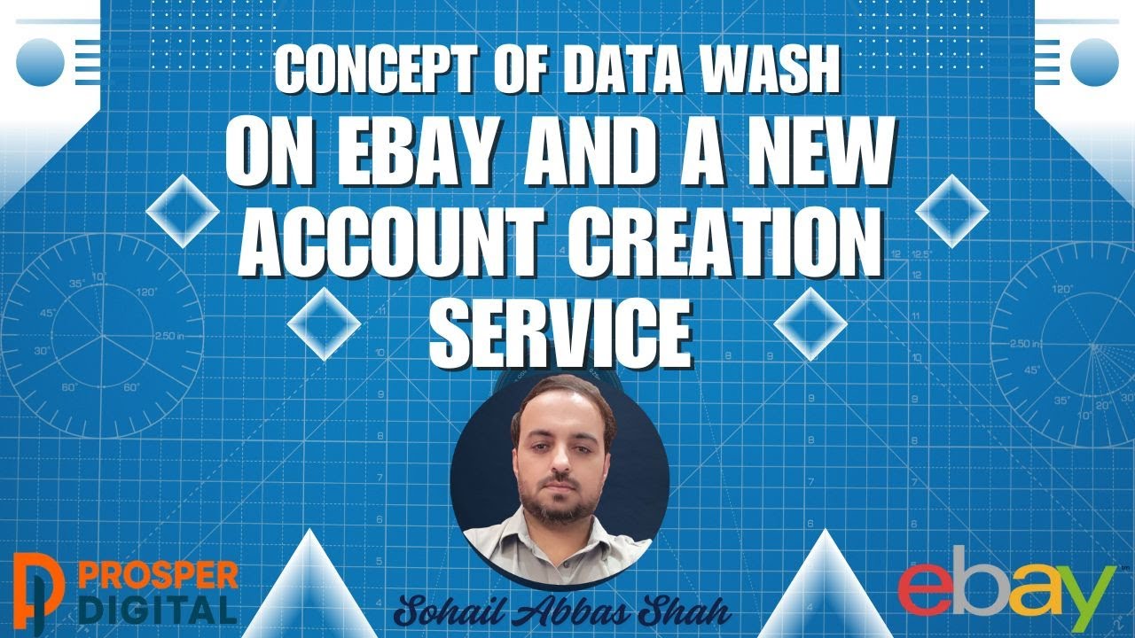 Concept of Data wash on ebay and a new account creation service #ebay # ...