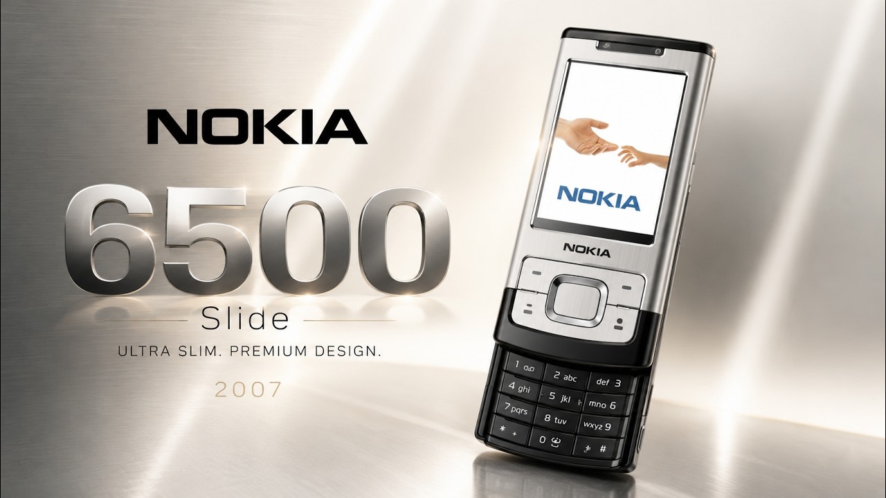 NOKIA 6500 SLIDE. NEW! ORIGINAL! The COMPLETE set! Unboxing. REVIEW ...