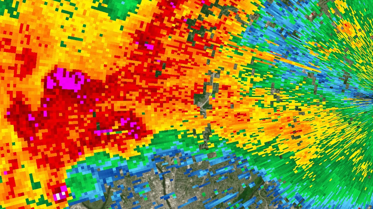 2020 Nashville, TN Tornado Radar Loop - YouTube