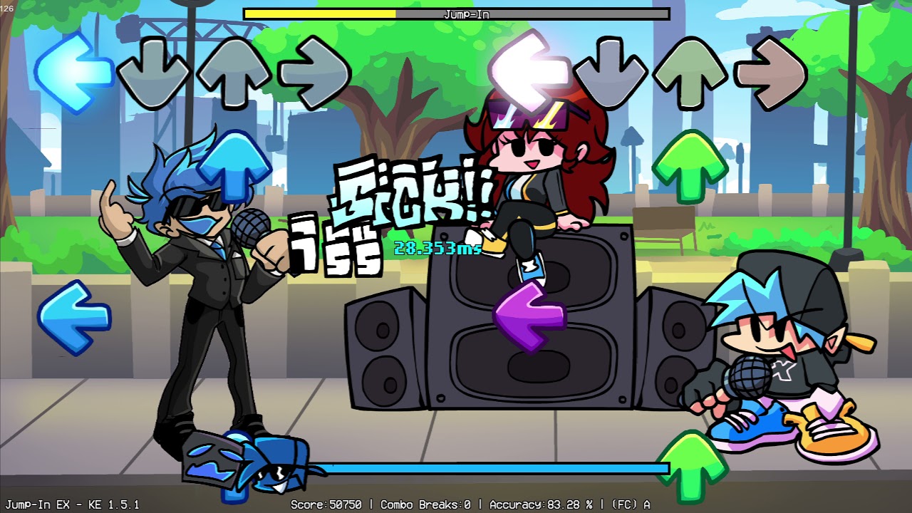 FNF Bob And Bosip - Jump-In EX (FC) (4k) - YouTube