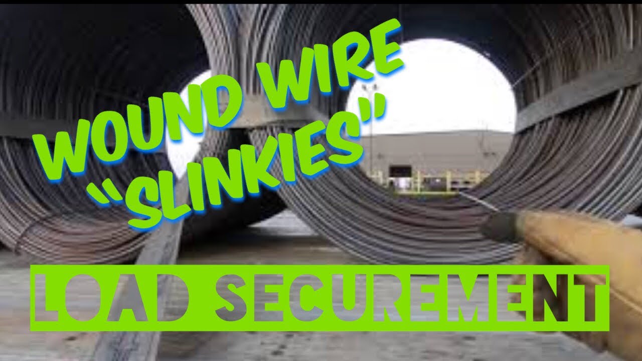 CDL FLATBED | Wound Wire/“Slinkies"| Load Securement - YouTube