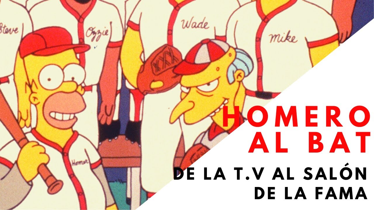 Homero al Bat (De la Television al Salon de la Fama) - YouTube