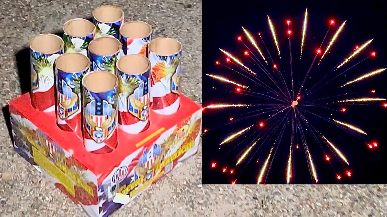 GREAT AMERICAN FIREWORK HUGE BROCADE RINGS - YouTube