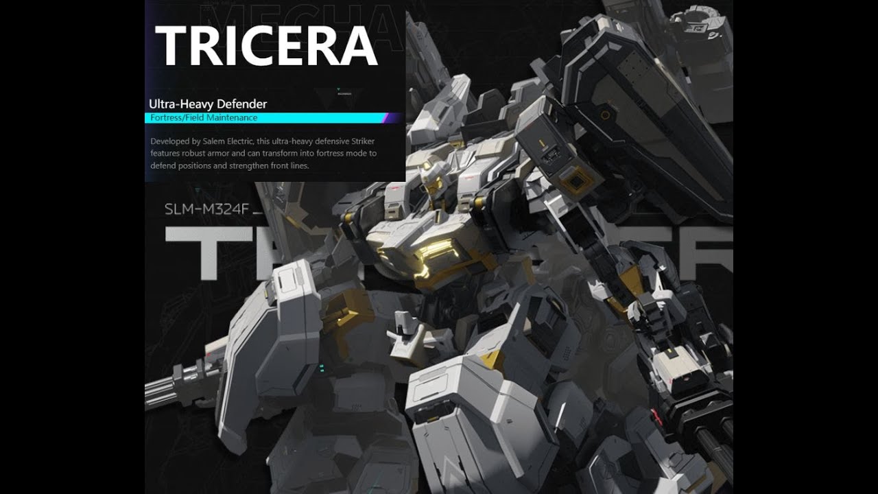 Mecha BREAK Playtest - Tricera - YouTube