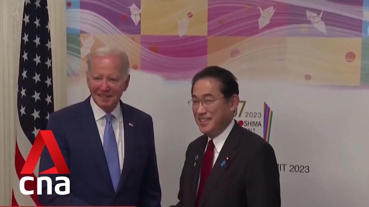 US President Biden meets Japan PM Kishida ahead of G7 summit - YouTube