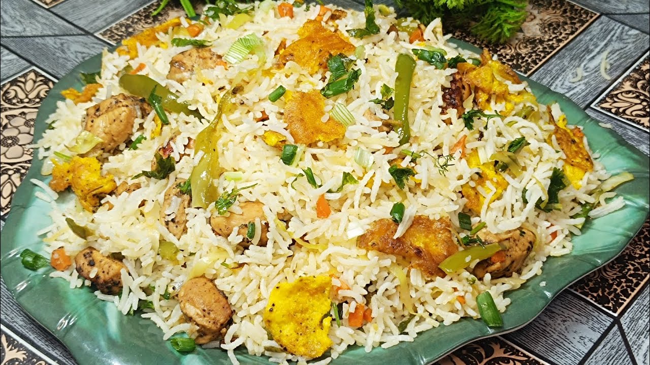 Chinese Biryani | Delicious Chinese Biryani Recipe | Chicken ...