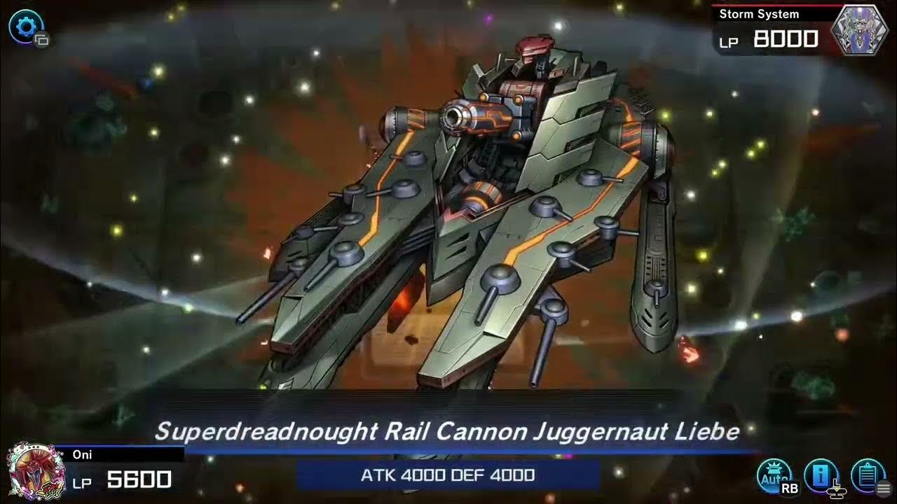 Superdreadnought Rail Cannon Juggernaut Liebe Summon Animation | Yu-Gi-Oh! Master Duel - YouTube