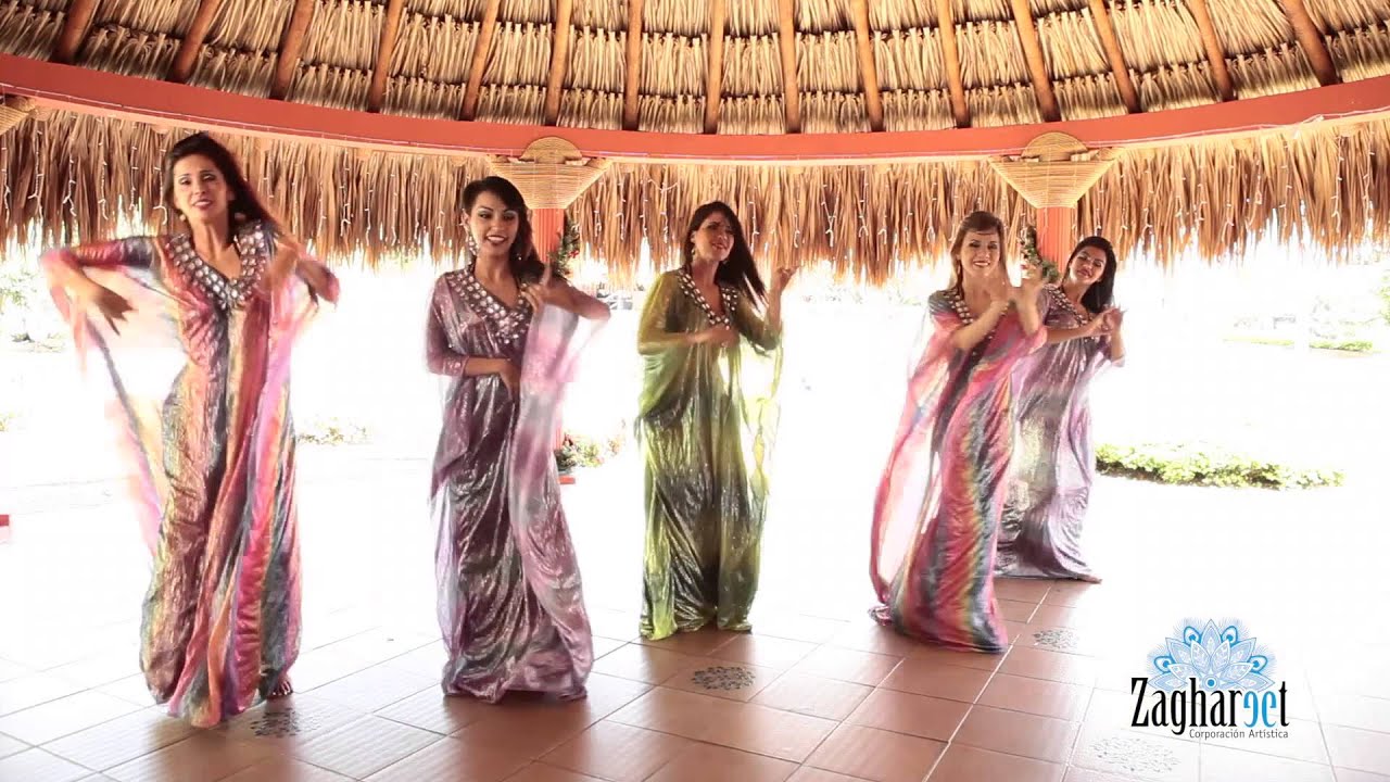 Corporación Artística Zaghareet- Danza oriental promo - YouTube