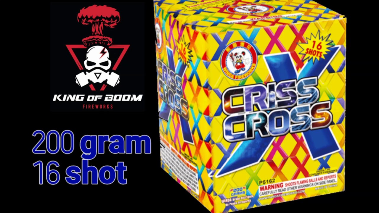 CRISS CROSS Winda Fireworks @ KING of BOOM Fireworks - YouTube
