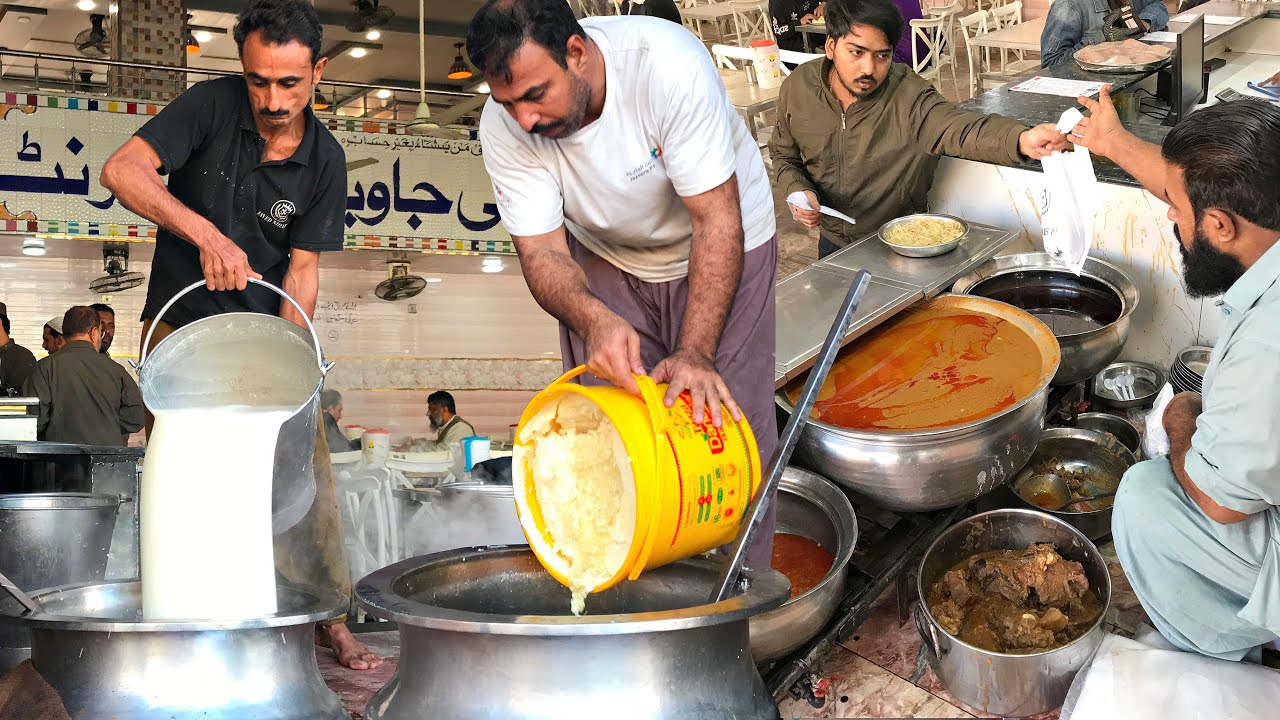 World Best Javed Delhi Nihari Recipe | 100KG Beef Nihari Recipe ...