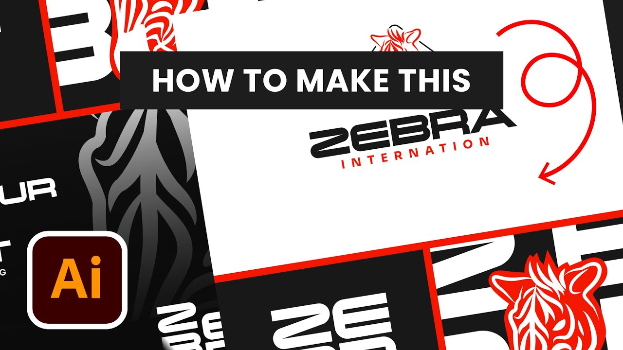 [Free Project File] Brand Design - Illustrator Logo Design Tutorial ...