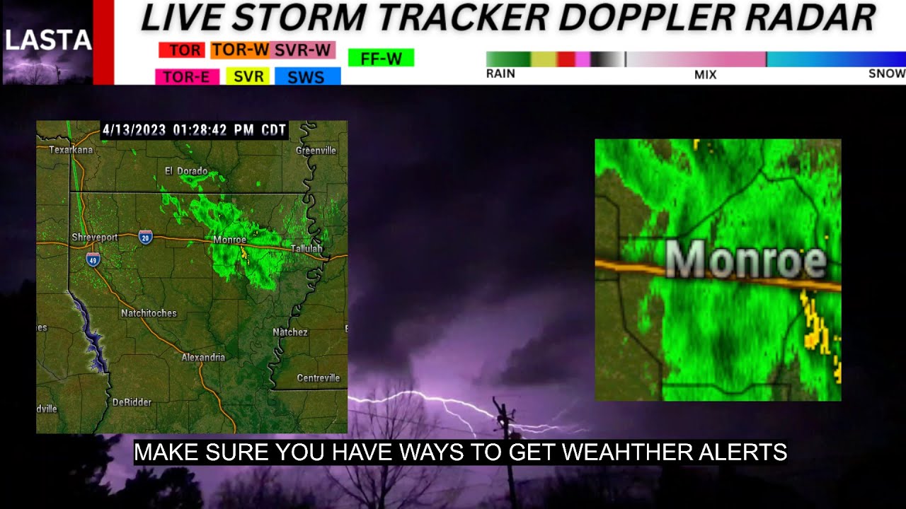 🔴Live Storm Doppler Radar - YouTube