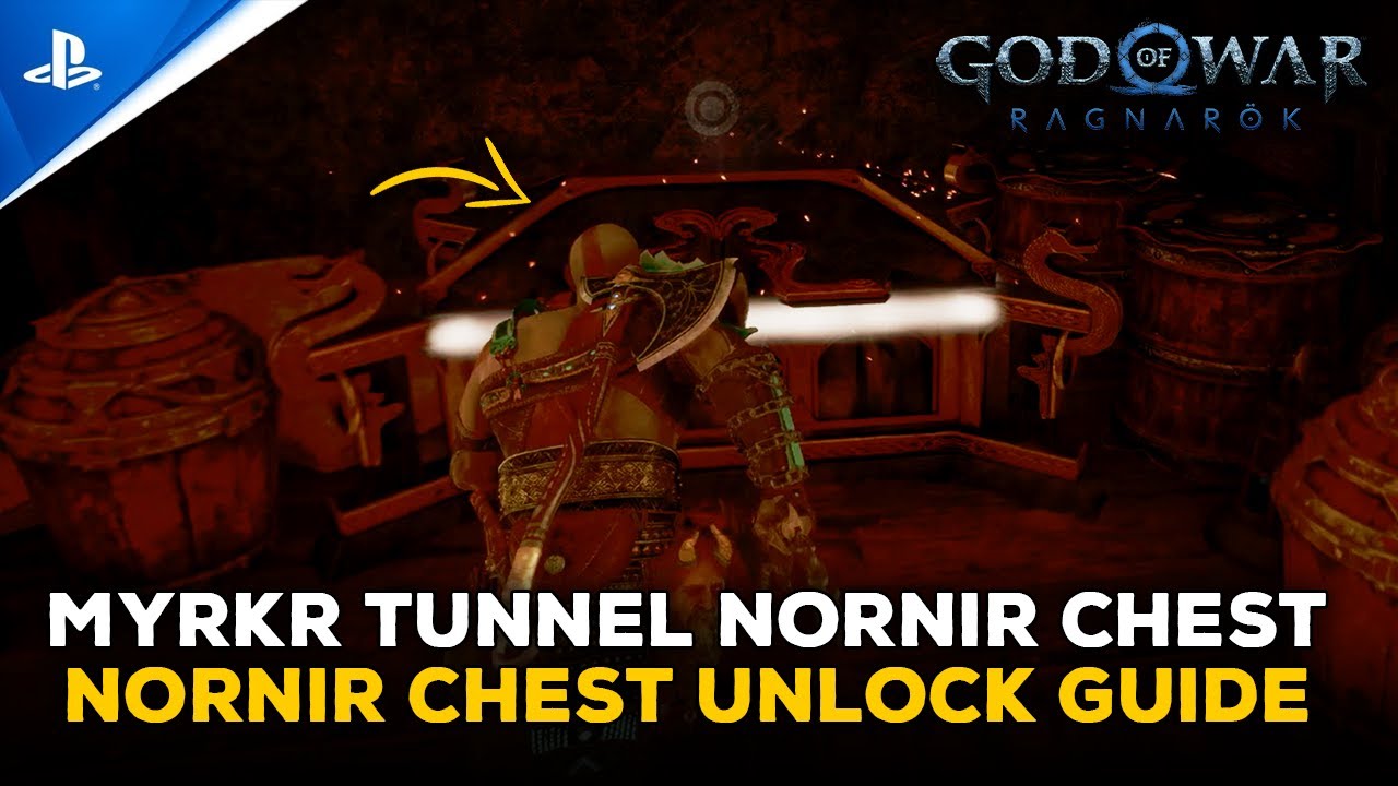 God of War: Ragnarok | How To Unlock Myrkr Tunnel Nornir Chest Guide ...