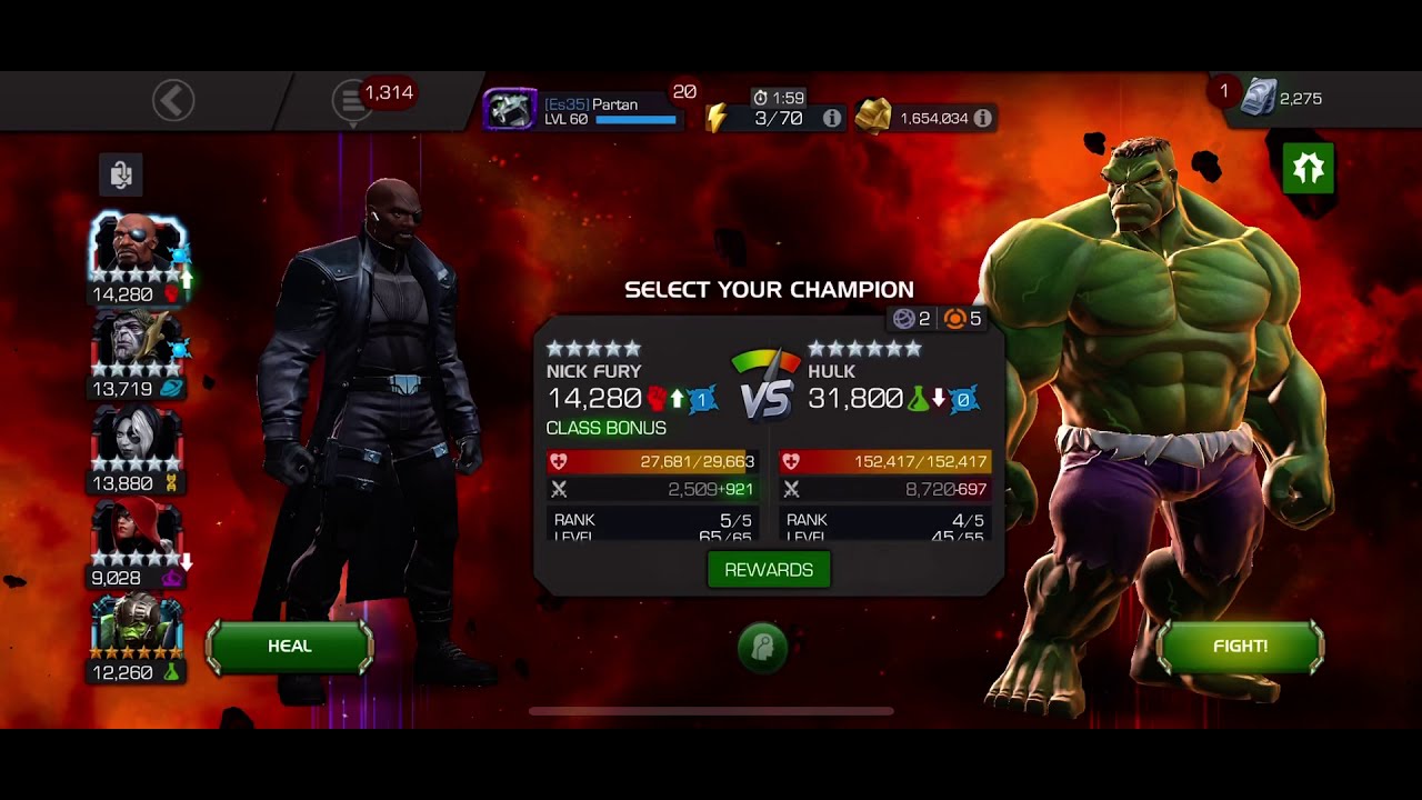 How to defeat Uncollected Hulk (Immortal) only 60 HITS 😀 - MCOC Marvel ...
