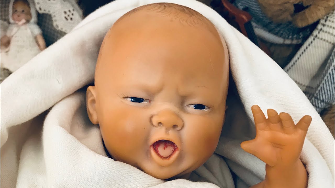 Box Opening! Vintage Horsman “New Arrival” Doll! What A Cutie, But He ...