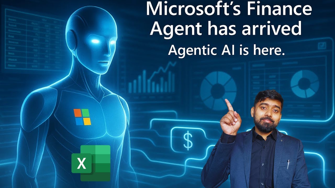 Finance agents in Microsoft 365 Excel | Agentic AI - YouTube