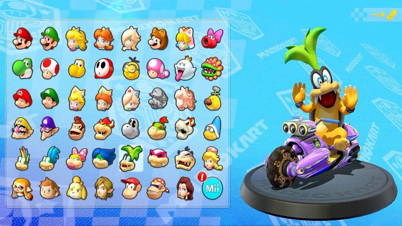 Mario Kart 8 Deluxe (All DLC) Iggy - Triforce Cup - YouTube