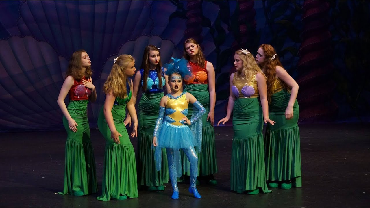 She's in Love- The Little Mermaid Jr. 2016 - YouTube