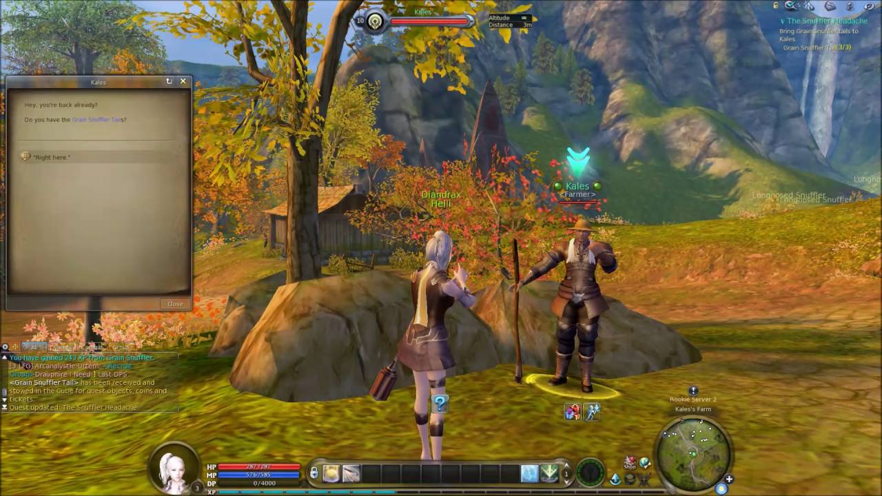 Aion Online - The Snuffler Headache. - YouTube