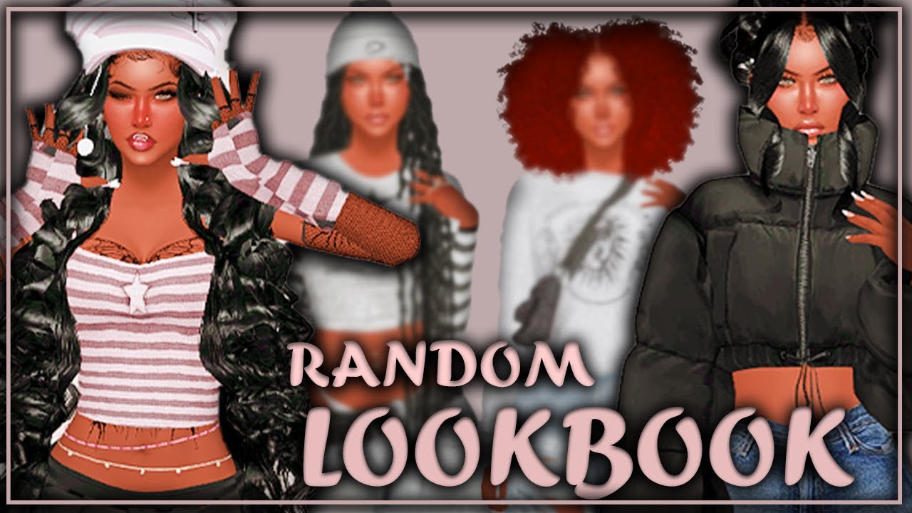 Random Lookbook + CC Folder | The Sims 4 | - YouTube