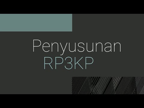 Tahap Penyusunan RP3KP (Rencana Pembangunan dan Perkembangan Perumahan ...