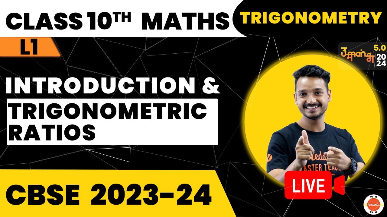 Introduction to Trigonometry | Trigonometric Ratios | NCERT Class 10 ...