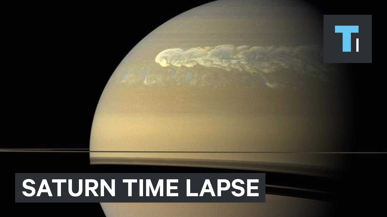 NASA released a stunning time-lapse of Saturn - YouTube