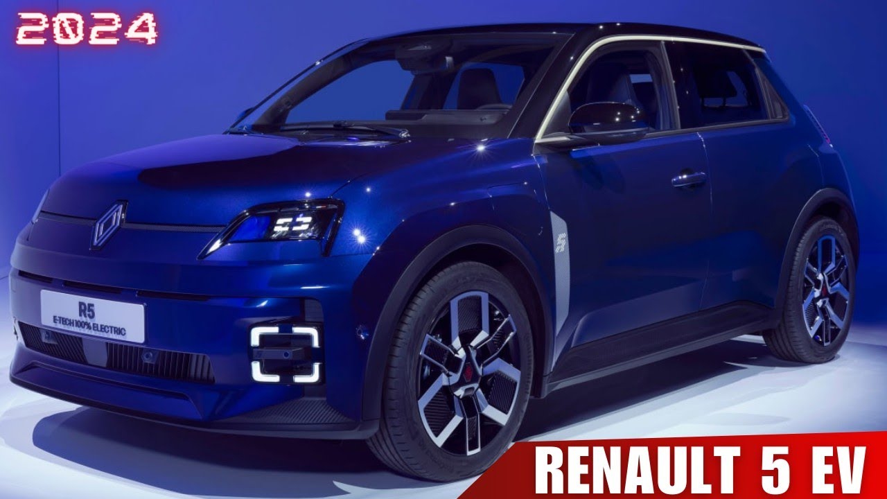 New 2024 Renault 5 E-Tech | First Look | Details | Retro EV Hatch | New ...